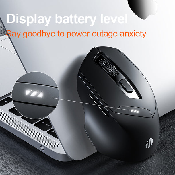 inphic DR01 Bluetooth Mouse | 2.4G Wireless Mouse ith Side Buttons ...