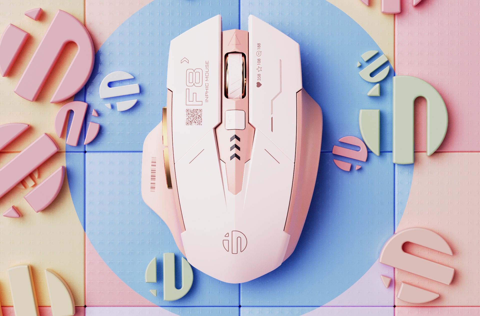 inphic F8 2.4G Wireless Mouse | Office Mouse for Laptop – inphic ...