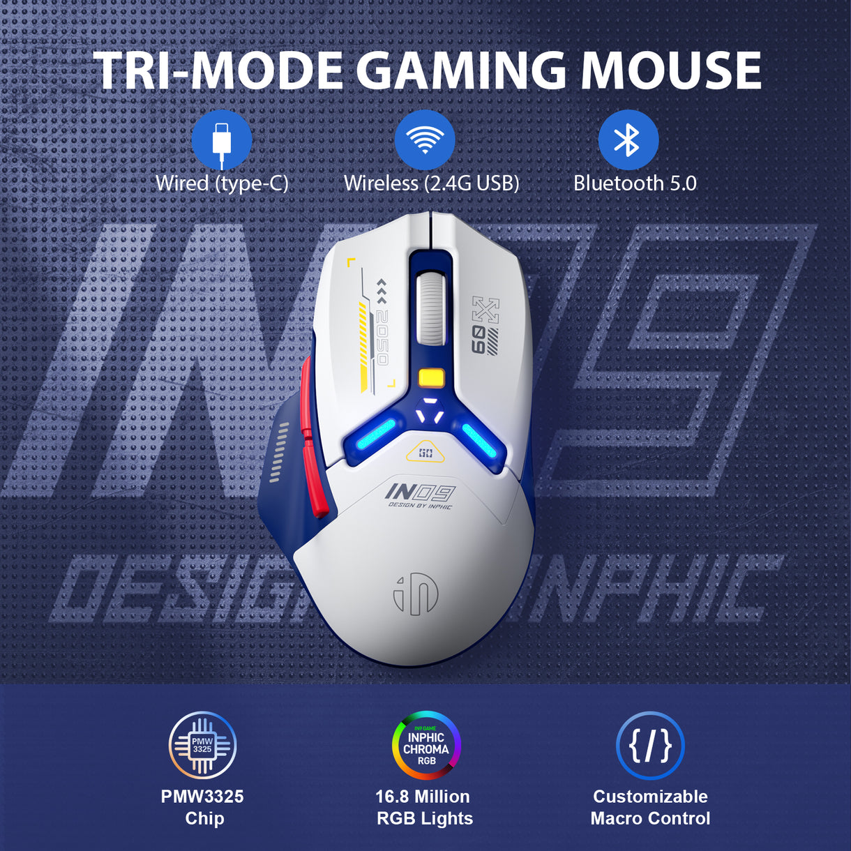 inphic IN9 Gmaing Mouse | Wireless Mouse | Wired Mouse – inphic Electronics Co., Ltd