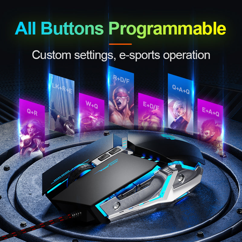 inphic W2 Mechanical Mouse | Gaming Mouse | Wired Mouse – inphic ...