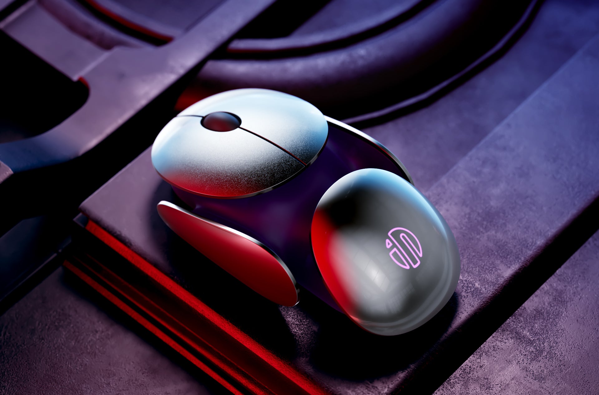 inphic X2 Bluetooth Mouse | 2.4G Wireless Mouse | Mechanical Appearance ...