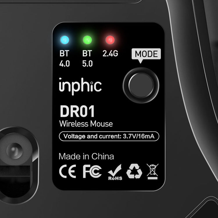 inphic DR01 Bluetooth Mouse | 2.4G Wireless Mouse ith Side Buttons – inphic Electronics Co., Ltd
